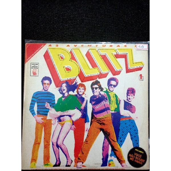 LP Disco Vinil - Blitz - As Aventuras da Blitz - Ed. Censurada Ditadura ...