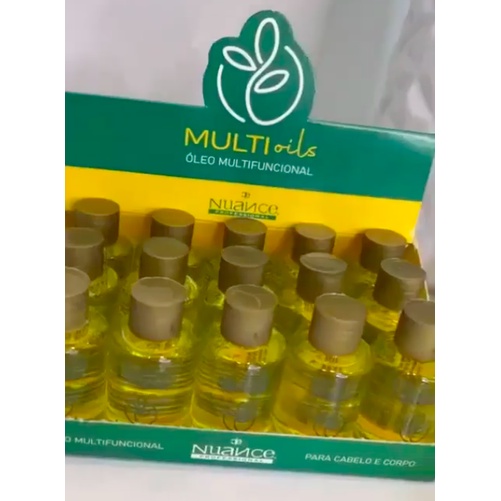 15 unidades de Multi Oils Oleo Nuance 10 ml Capilar Recupera Fios E Pontas Duplas | Shopee Brasil