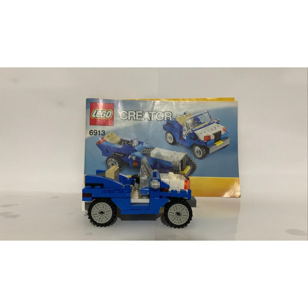LEGO Creator - Conversível Azul - 6913 (Usado) | Shopee Brasil
