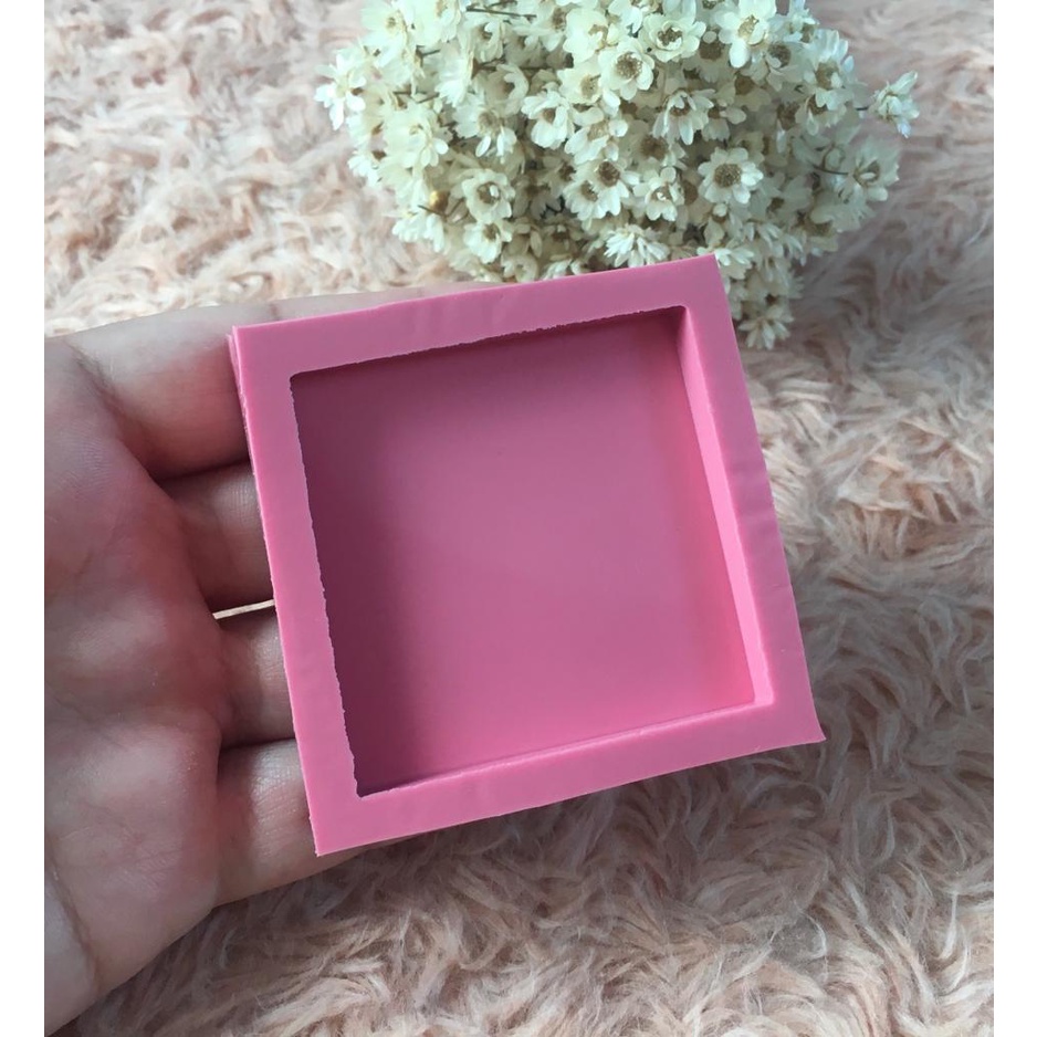 Molde quadrado resina | Shopee Brasil
