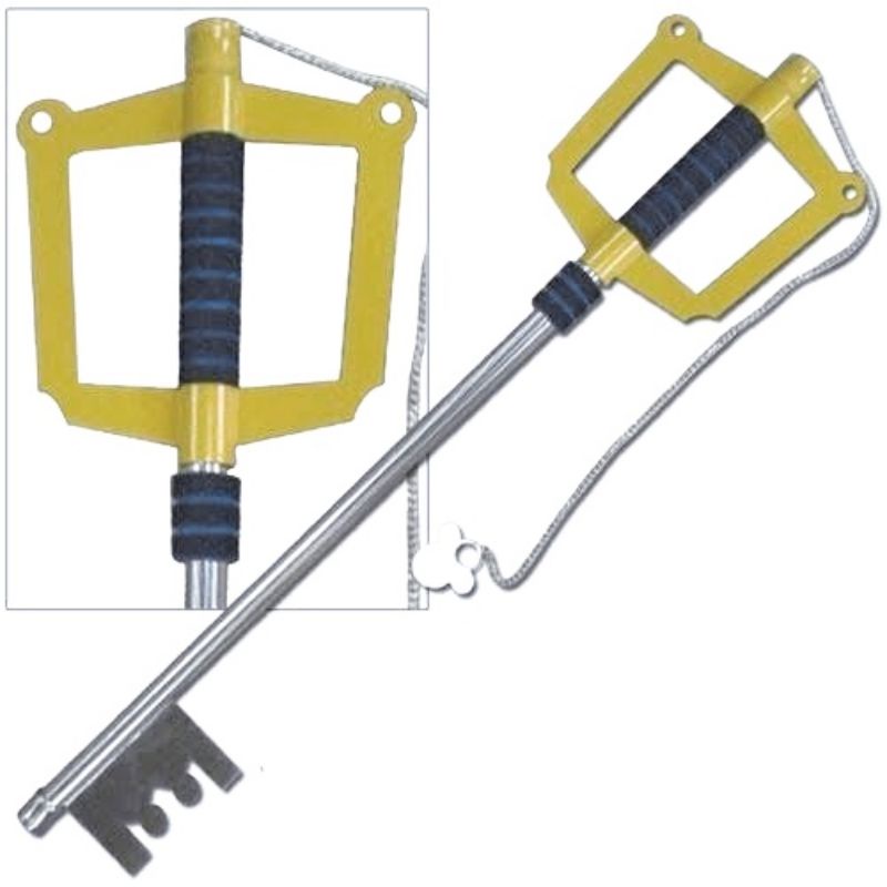 Keyblade Espada Kingdom Hearts Metal 1/1 Oficial Cosplay com detalhe ...