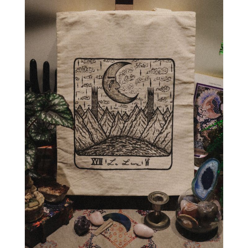 ecobag - la lune | Shopee Brasil