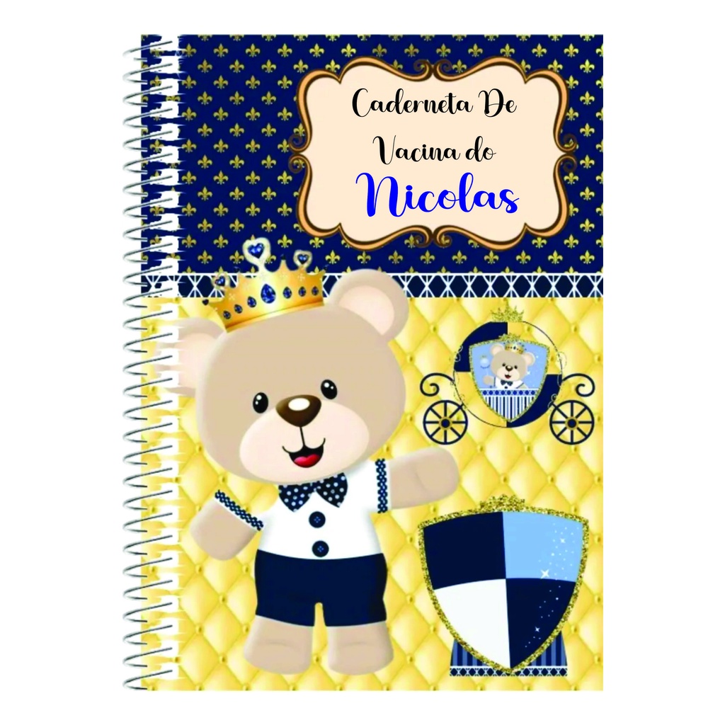 Caderneta de Saúde/Vacinação Capa personalizada | Shopee Brasil