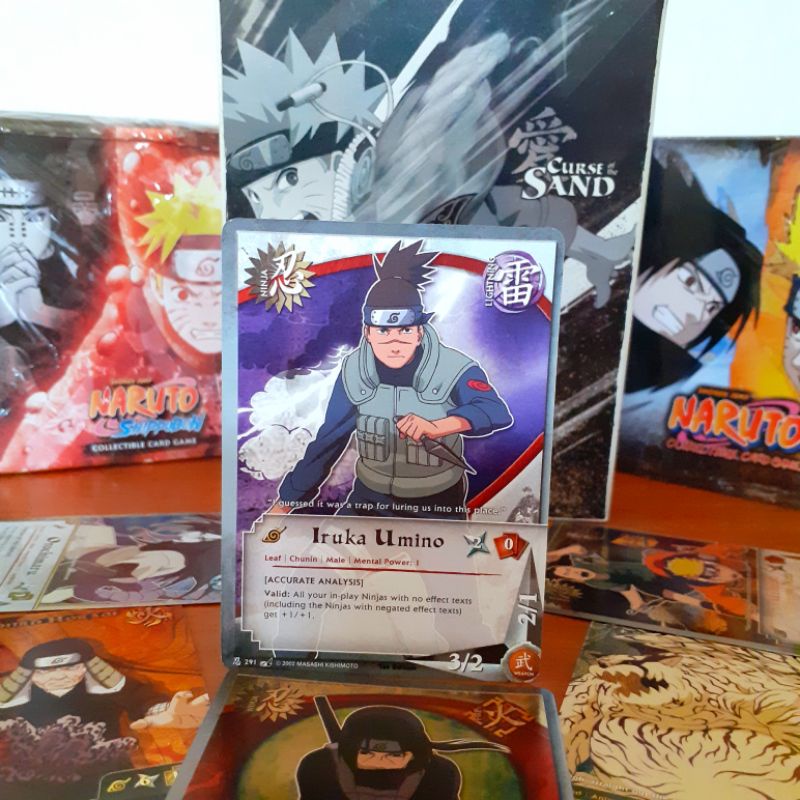 Naruto Collectible Card Game CCG 1° Edição Classico Original Importado ...