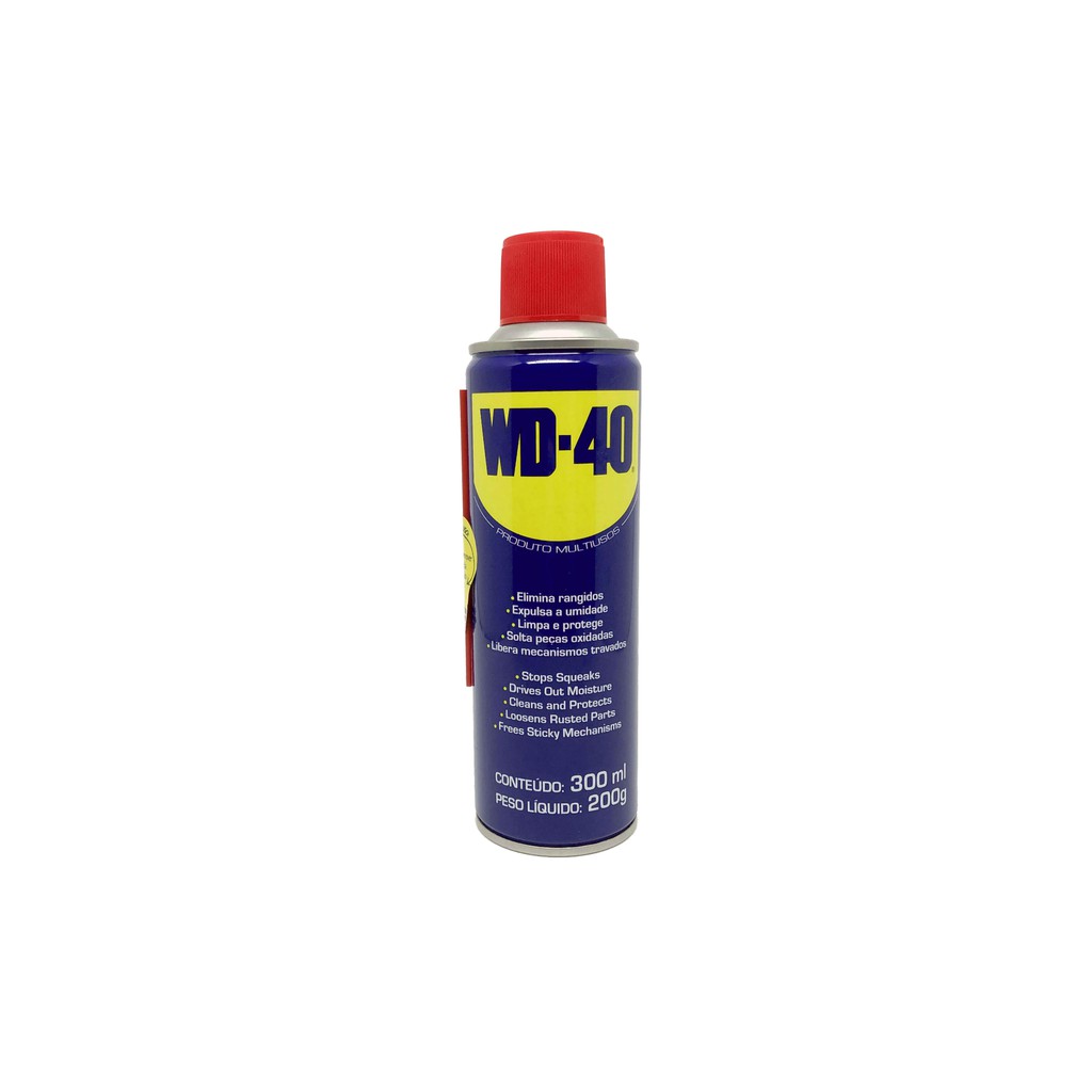 WD-40 SPRAY LUBRIFICANTE MULTIUSO 300ml | Shopee Brasil