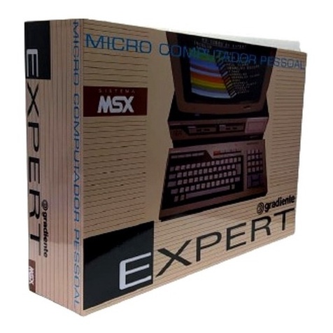 Caixa Vazia Msx Expert Gradiente Com Divisoria Em Mdf | Shopee Brasil