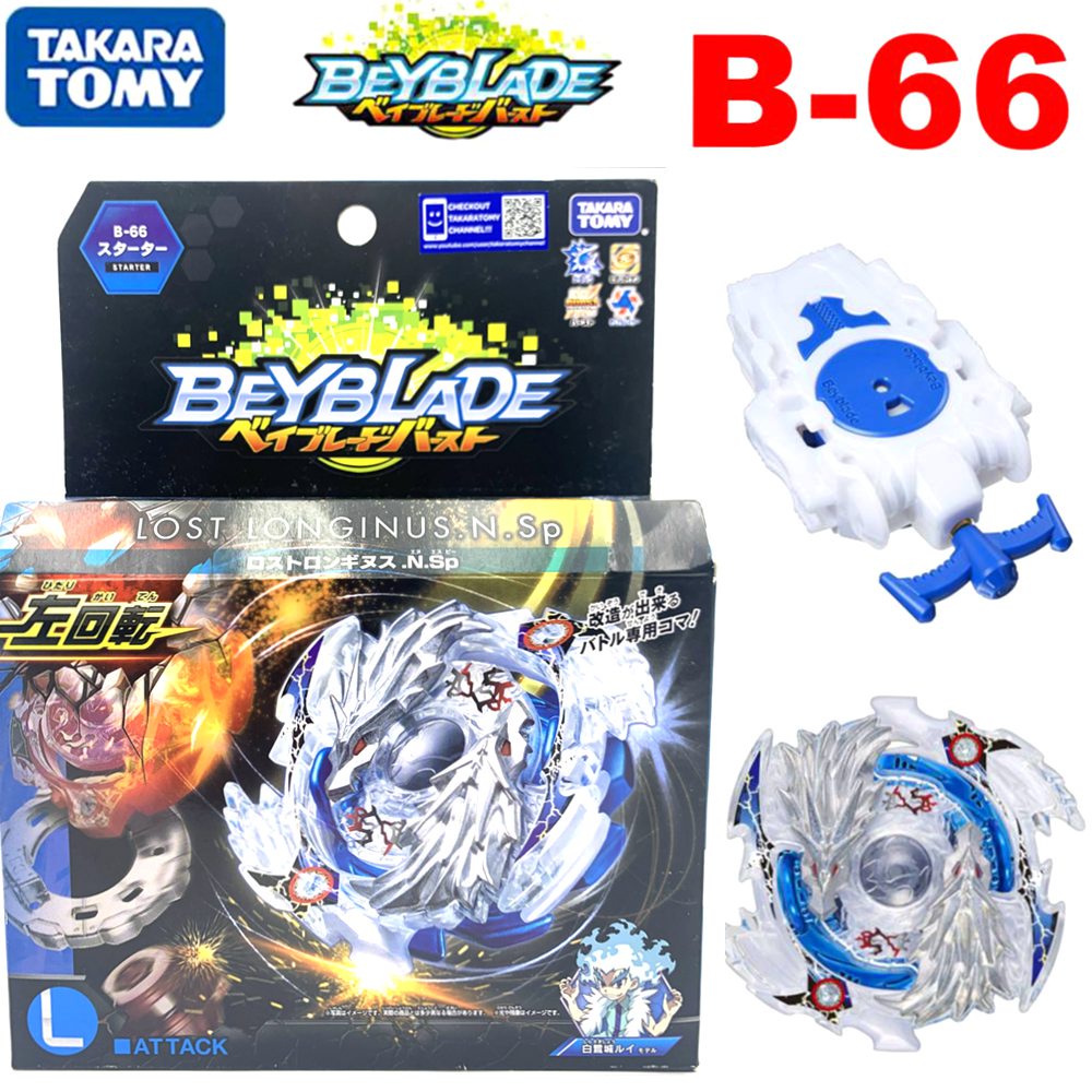 Beyblade Burst B - 66 Lost Longinus - Takara Tomy | Shopee Brasil