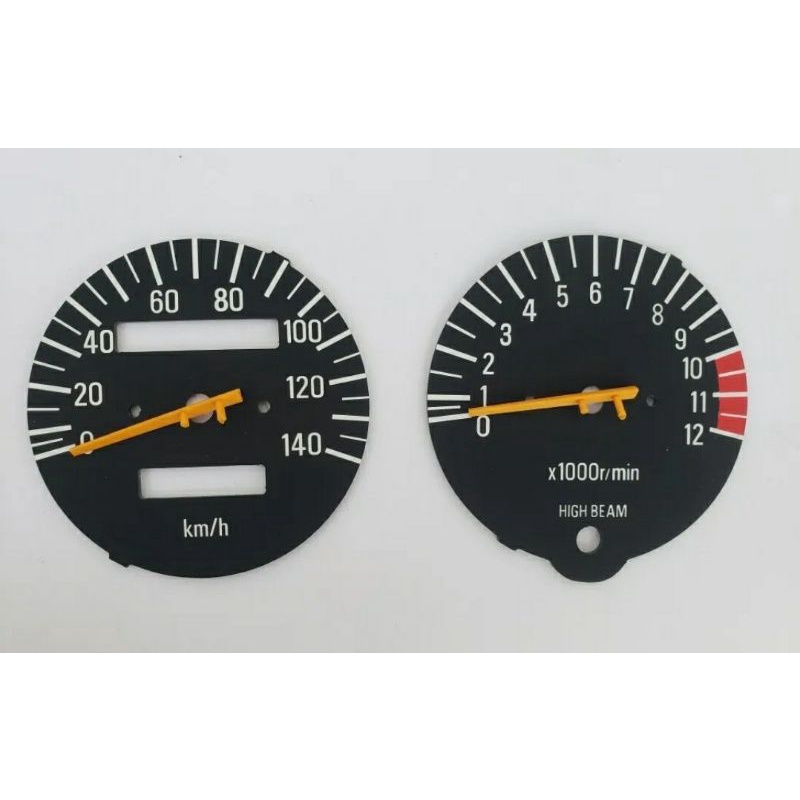 Jogo de Mostrador Painel Yamaha Rd 135 Ano 92/99 Modelo Original + Par de Paletas | Shopee Brasil