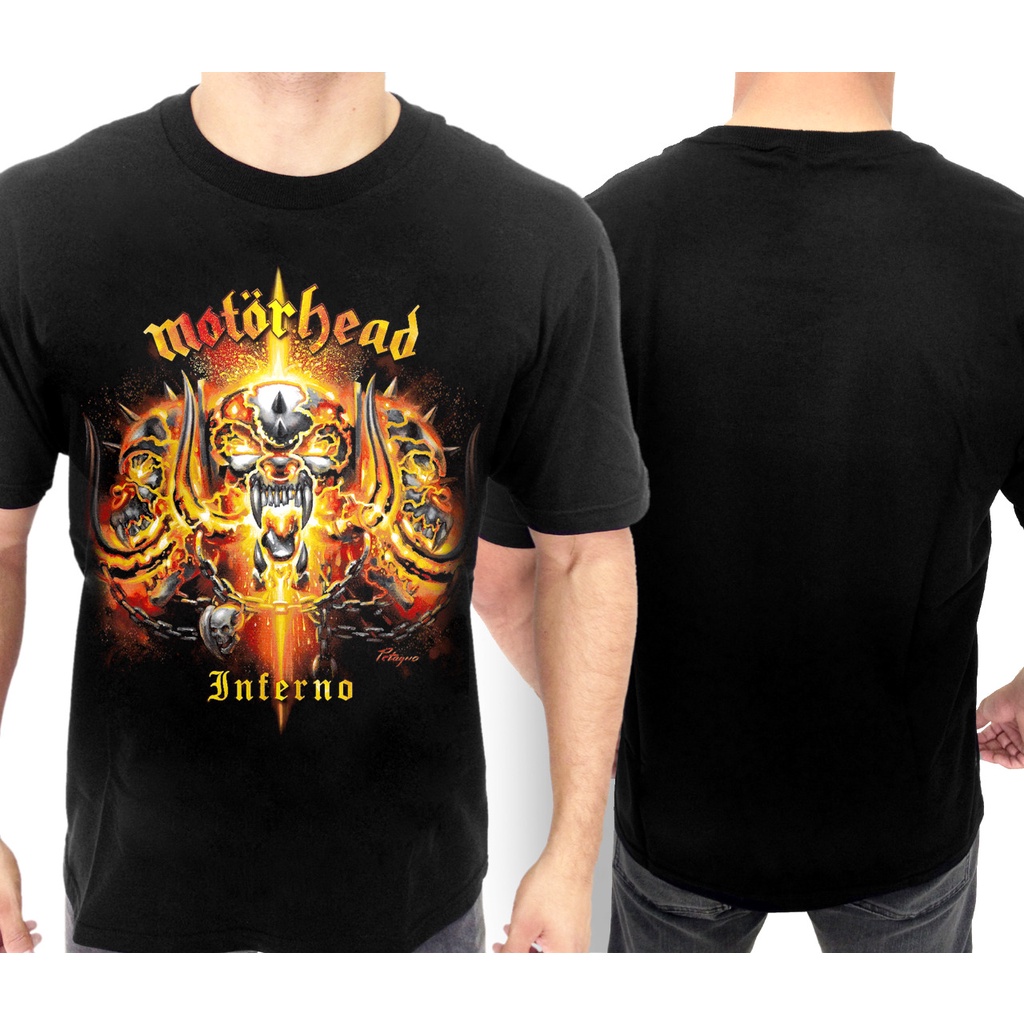 Camiseta Motorhead Of0087 Consulado Do Rock Oficial Banda | Shopee Brasil