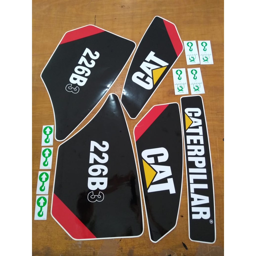 Kit Faixa Adesivos Minicarregadeira Caterpillar 226b3 | Shopee Brasil