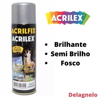 Verniz Acrilex Acrilfix Spray 300 ml | Shopee Brasil