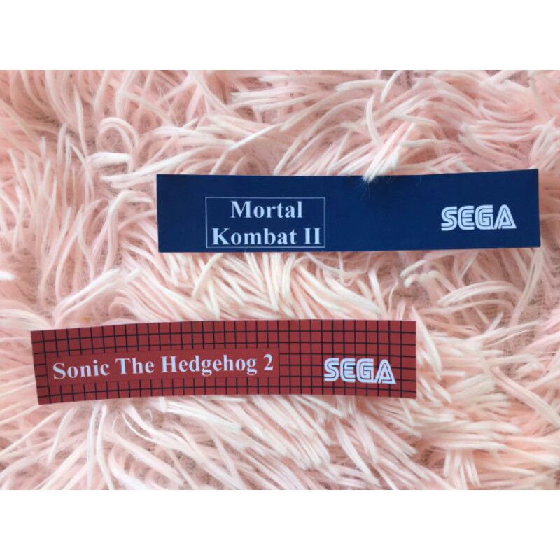 4 label (etiqueta) para qualquer jogo de master system | Shopee Brasil