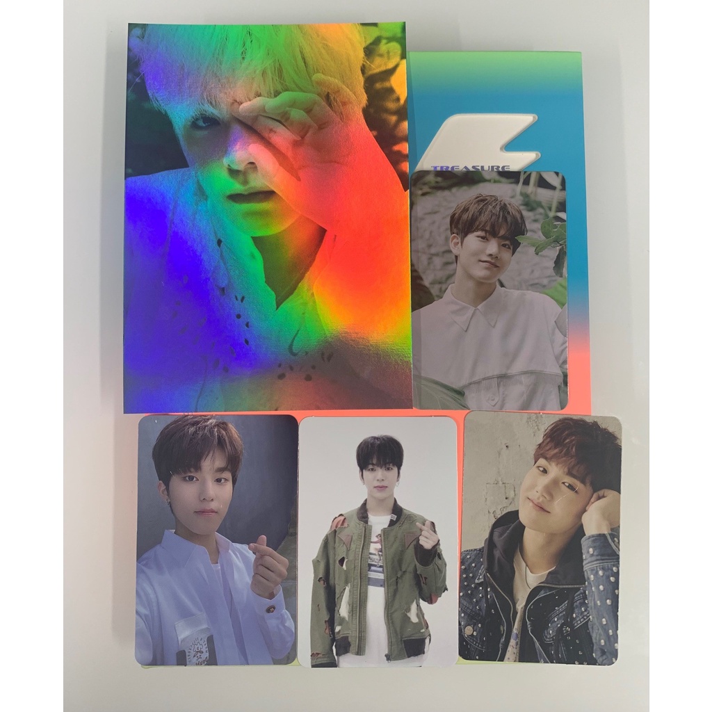 TREASURE - Álbum The First Step: Chapter Three (white) | Shopee Brasil