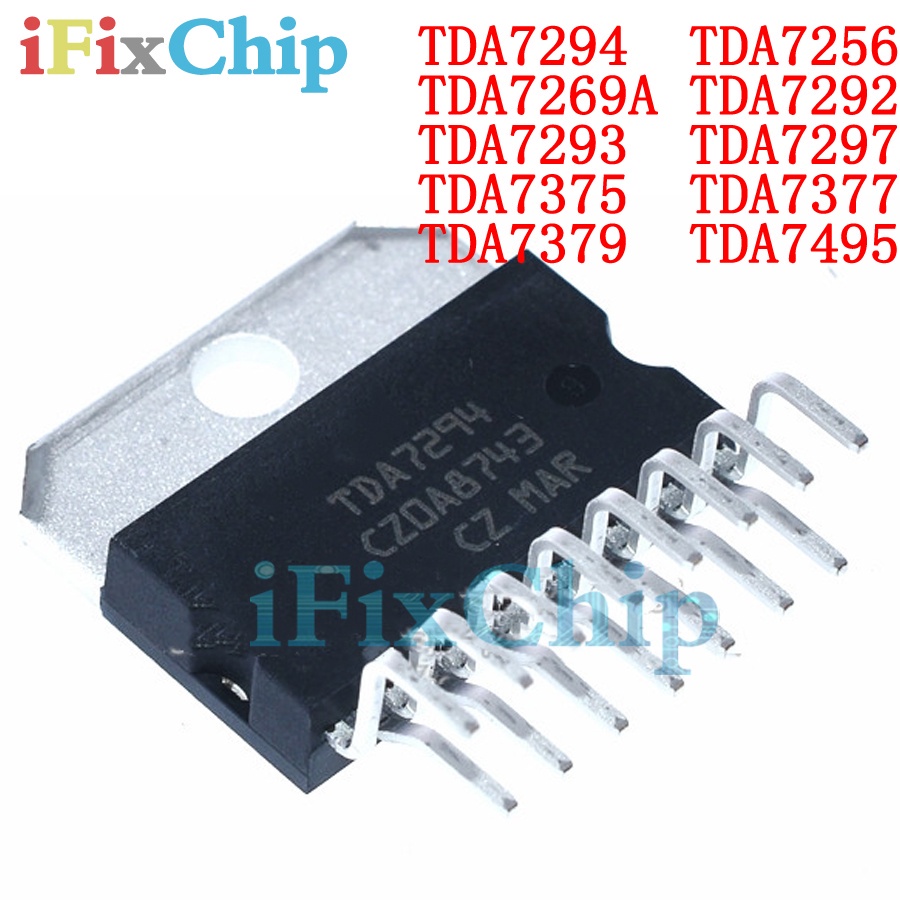 ((2 Peças) Marca Nova TDA7294 ZIP-15 TDA7294V TDA7256 TDA7269A TDA7269 ...