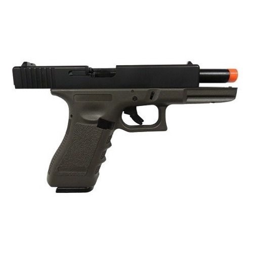 Pistola Airsoft Full Auto Glock R18 Gbb Green Gas Olive 6mm | Shopee Brasil