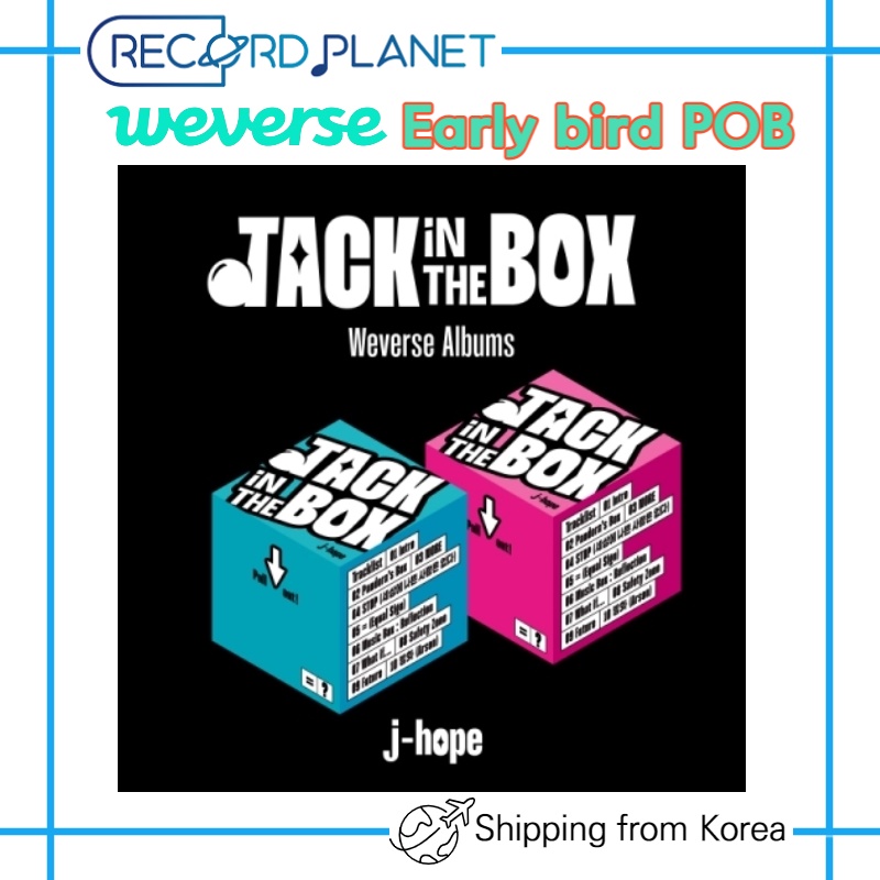 J-HOPE (BTS) - JACK IN THE BOX Weverse Album Ver. | Shopee Brasil