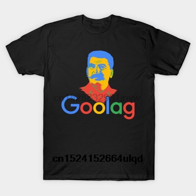 Camiseta 100 % Algodão O-neck Personalizado Goolag Stalin Gulag Meme ...