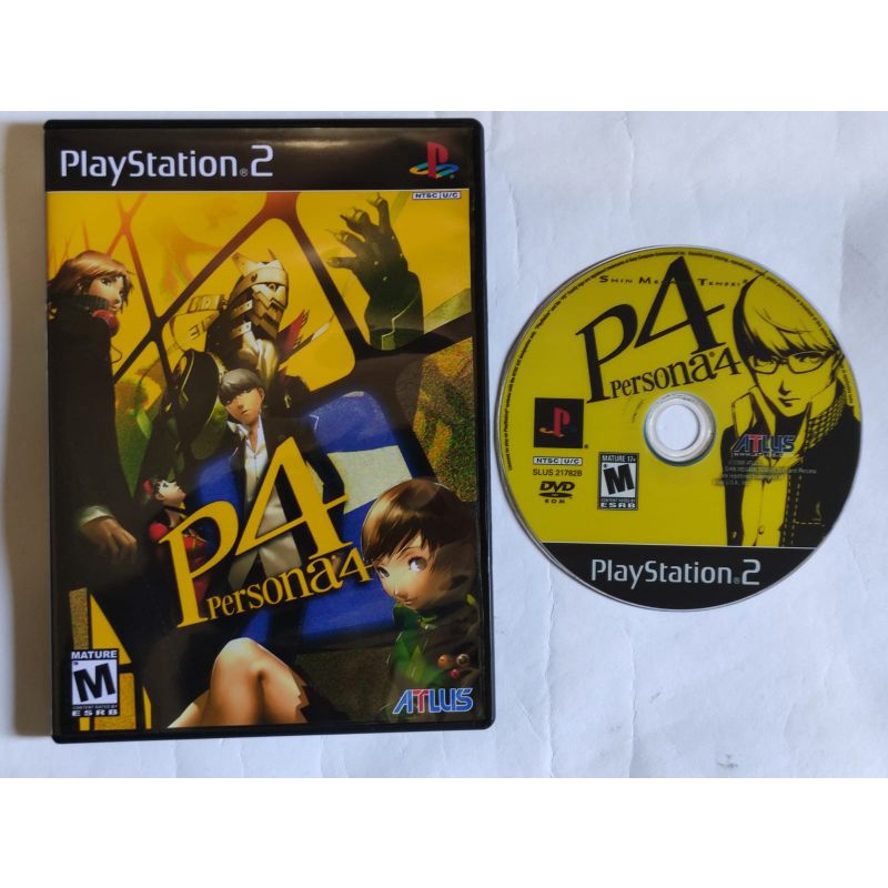 Shin Megami Tensei - Persona 4 (Br) para ps2 | Shopee Brasil