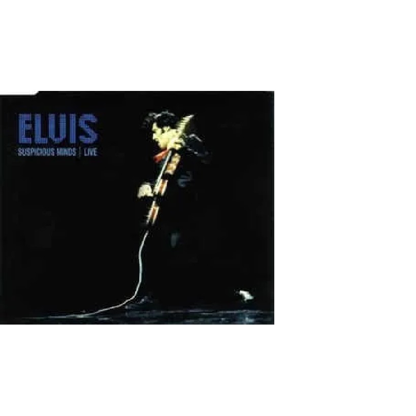 cd single elvis presley suspicious minds live import england | Shopee ...