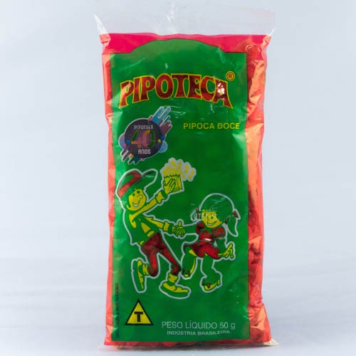 Pipoca Doce 50 gramas - Pipoteca. | Shopee Brasil