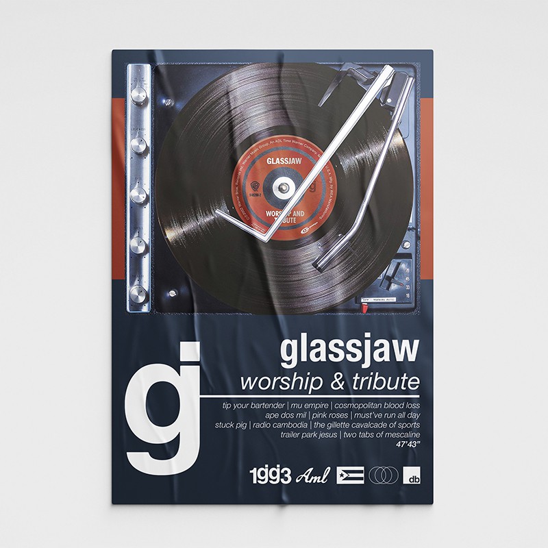 Poster Glassjaw - Worship & Tribute / Tamanho A3 | Shopee Brasil