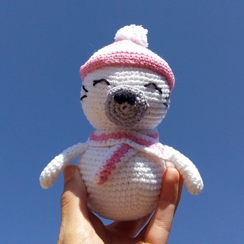 Foca - Amigurumi/Crochê (crochet) | Shopee Brasil