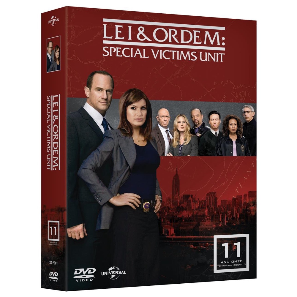 DVD Lei & Ordem - Special Victims Unit - 11ª Temporada - 5 Discos | Shopee Brasil