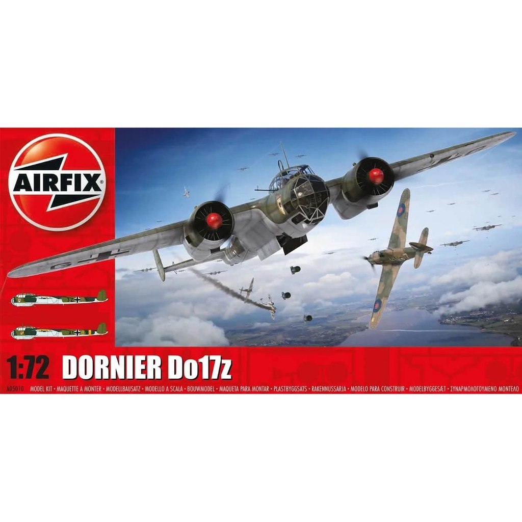 Avião Dornier Do-17z 1/72 Kit Airfix Plastimodelismo - Petrohobby ...