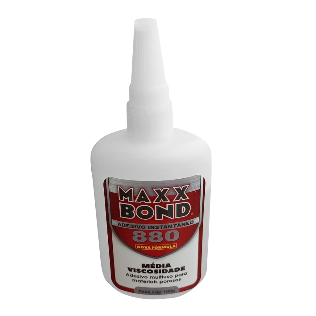 Super Cola Maxx Bond 880 - 100g | Shopee Brasil