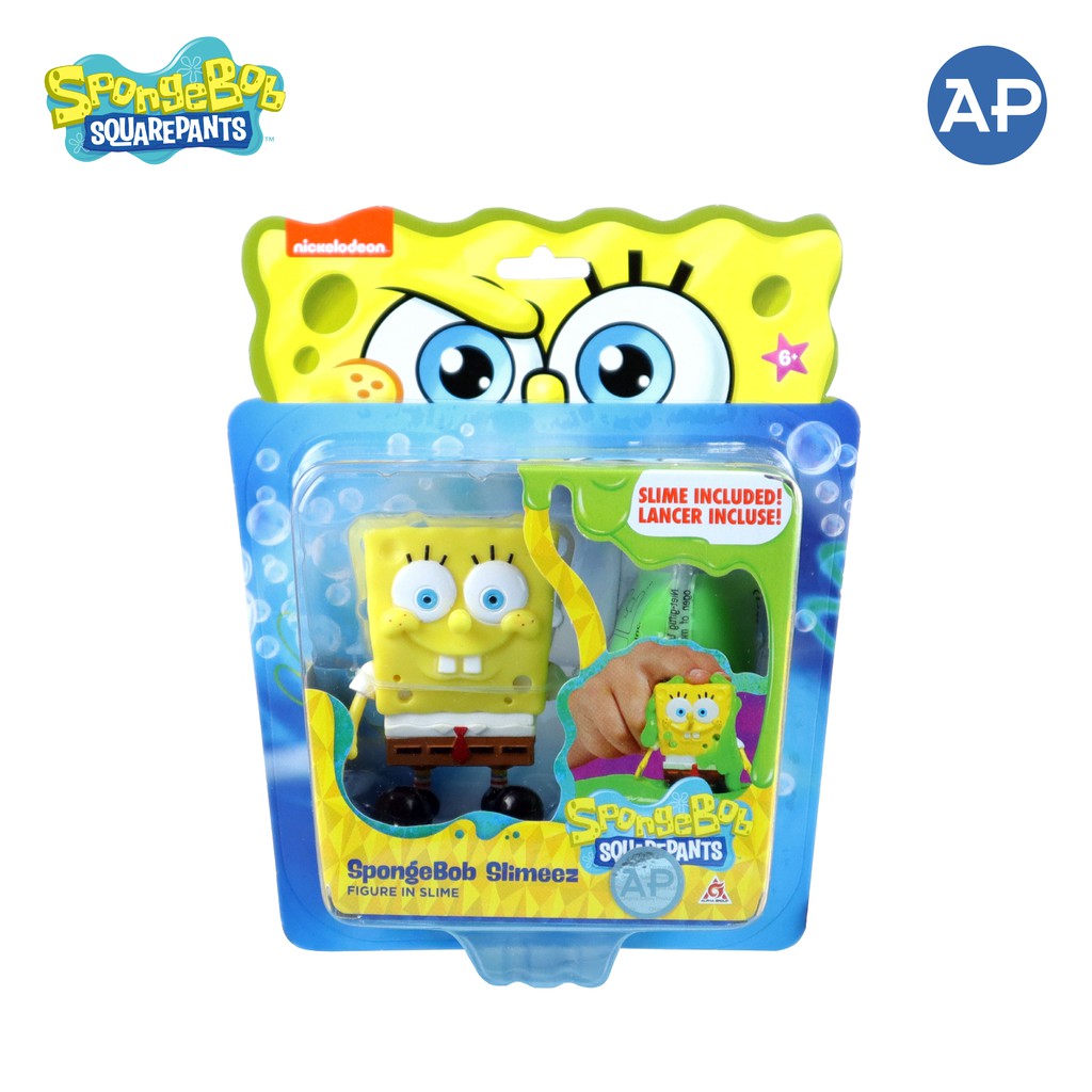 SpongeBob SquarePants-Figura De Slimeez Em Slime - | Shopee Brasil