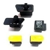 Kit C/5 Botoes Pisca/Farol/Partida/Alto/Buzina Dafra Zig 100 | Shopee ...