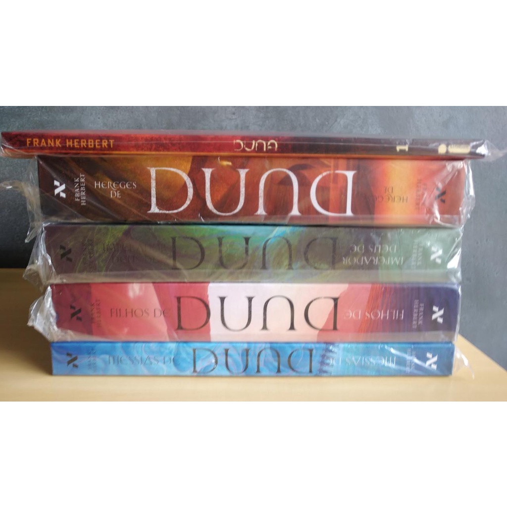 LIVROS NOVOS CAPA DURA e HQ da série DUNA de Frank Herbert (saga que ...
