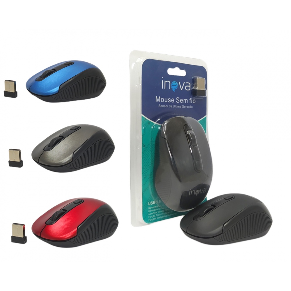 Mouse inova Sem fio | Shopee Brasil