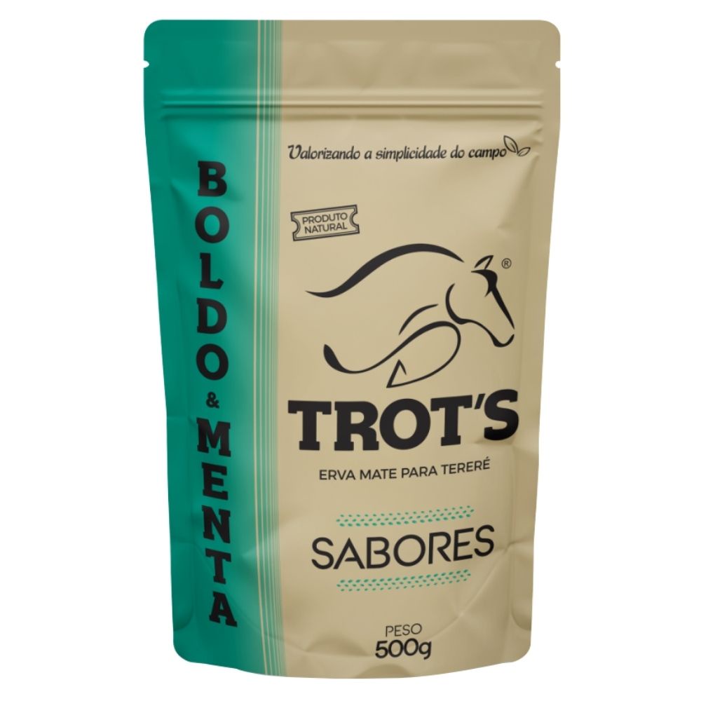 Erva Mate Tereré Trots Boldo E Menta 500gr Shopee Brasil