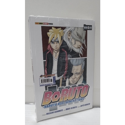 Boruto Vol. 06 - Naruto Next Generations - Masashi Kishimoto - Mangá Panini em Português Novo e ...