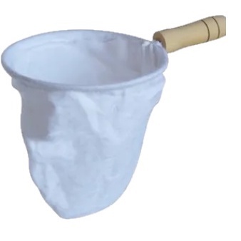 OFERTA Coador Para Café Chá De Pano Com Cabo De Metal Ou Madeira ...