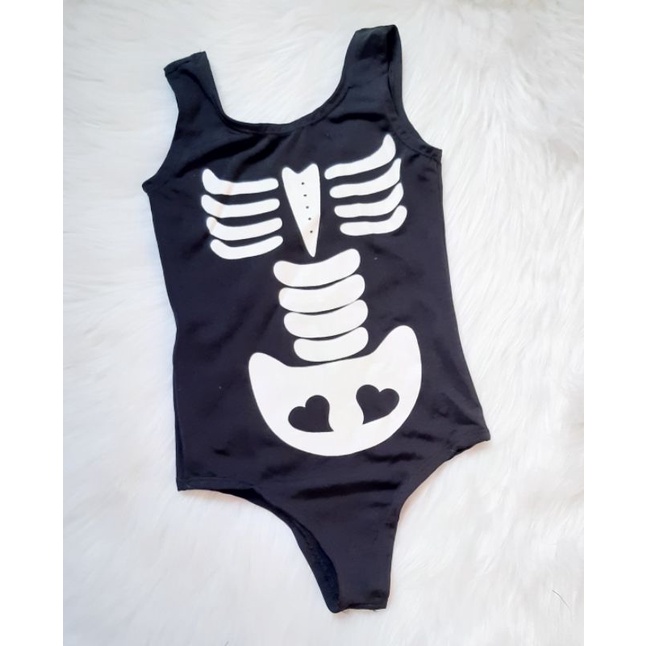 fantasia infantil body bore colan esqueleto halloween. | Shopee Brasil