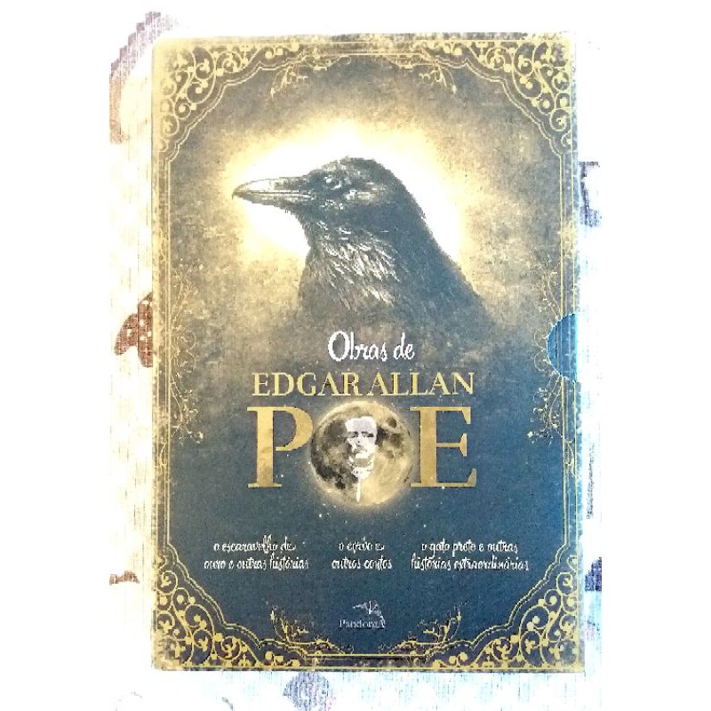 Box de livros Edgar Alan Poe | Shopee Brasil