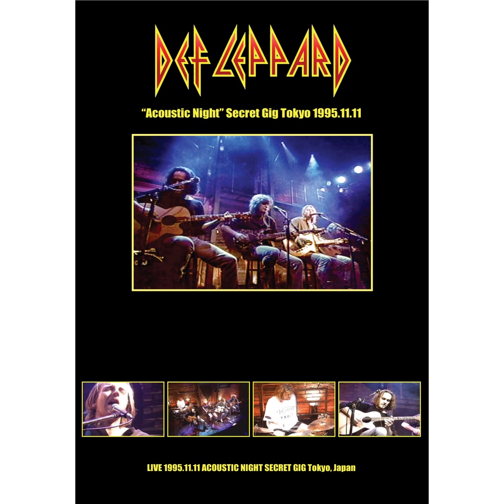 Def leppard 2 dvds Bootlegs live japan | Shopee Brasil