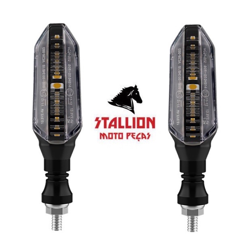 Pisca Led Seta Cb 250 Twister C/ Parafuso Universal Led (PAR) | Shopee ...