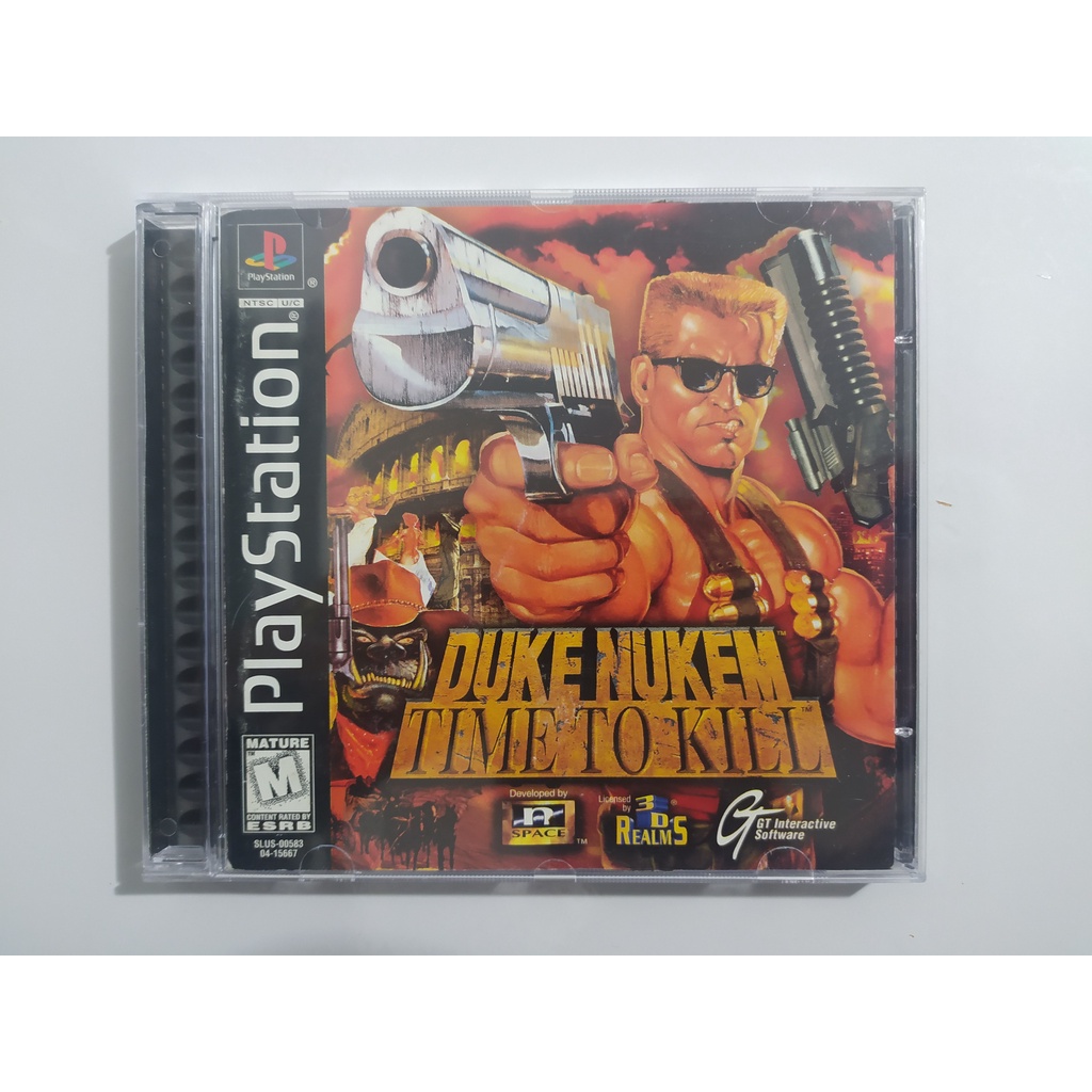 Duke Nukem Time to Kill Original PS1 | Shopee Brasil