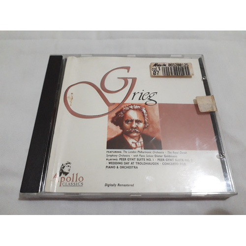 Cd Grieg - Apollo Classics - Made In England - Ótimo Estado | Shopee Brasil