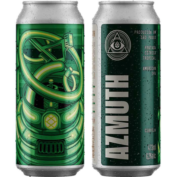 Cerveja Dogma Azmuth American IPA 473mL | Shopee Brasil