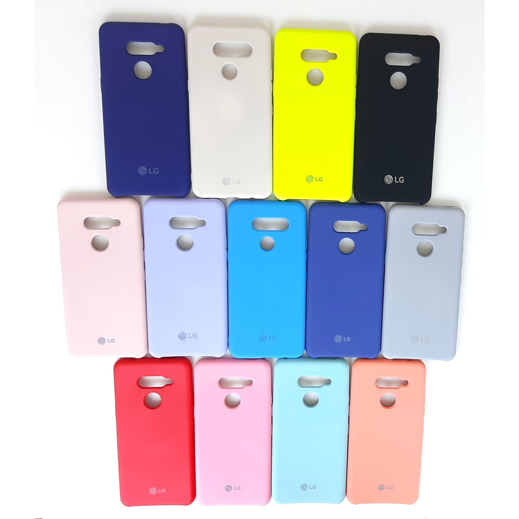 Capa capinha LG K50S original silicone aveludada por dentro case ...