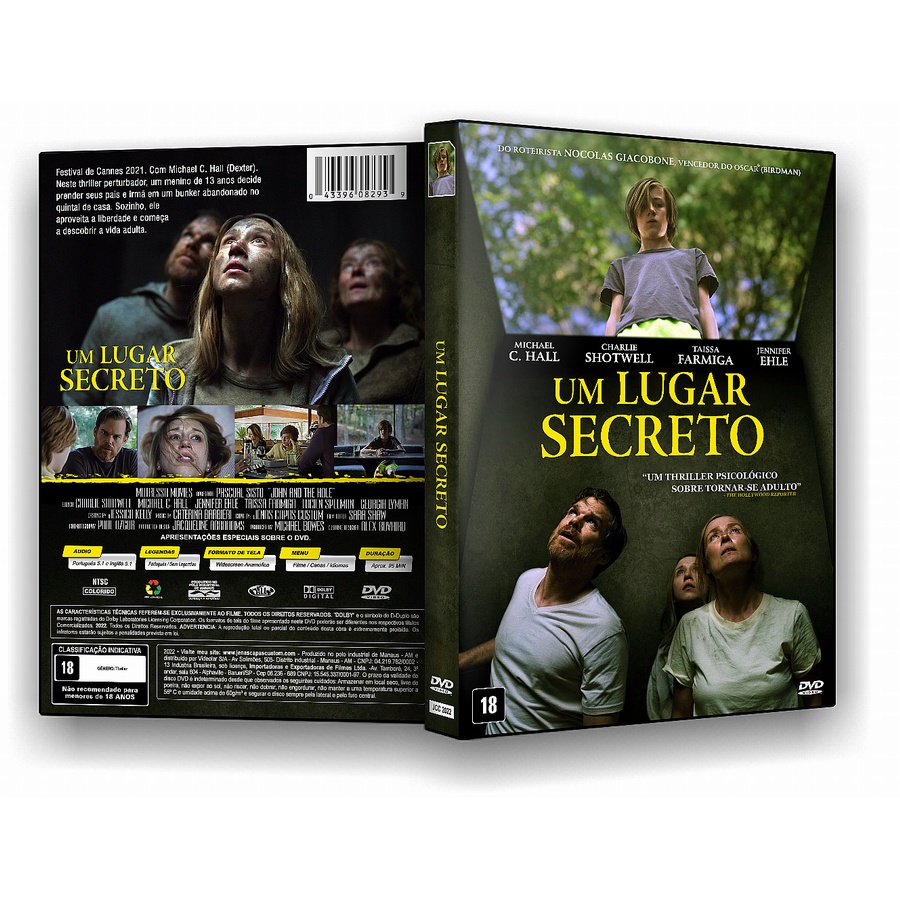Dvd Um Lugar Secreto (2022) | Shopee Brasil
