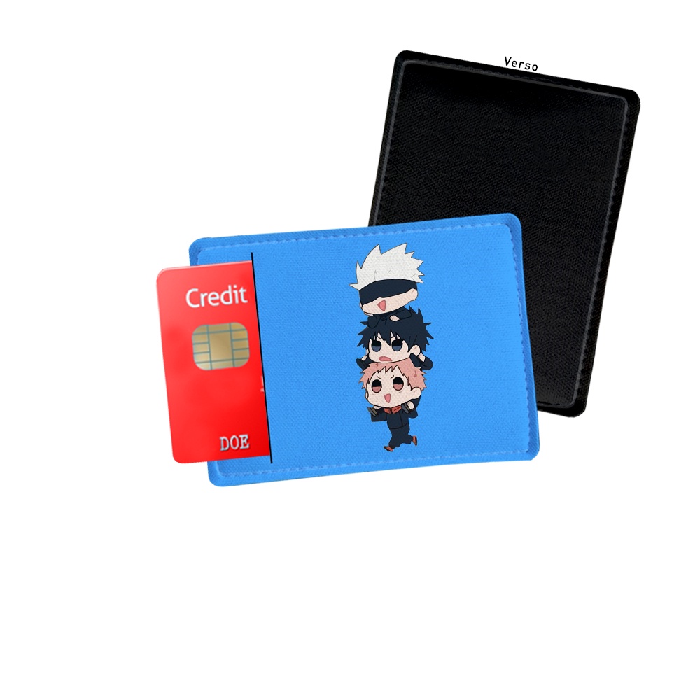 Porta Cartão de Credito Jujutsu Kaisen Gojo Anime A | Shopee Brasil