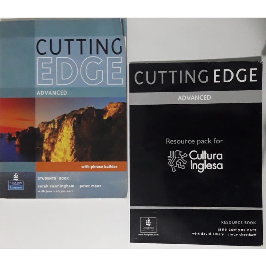 Cutting Edge Advanced Student's + Resource Book - 2 volumes | Shopee Brasil