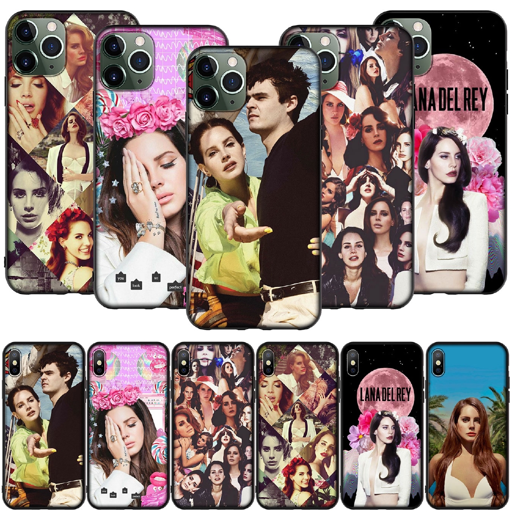 Capa Para Celular Em Silicone Macio Lana Del Rey Para Iphone 8, 7, 6 ...