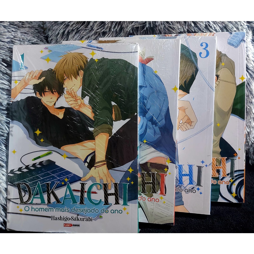 Dakaichi - O homem mais desejado do ano vol.1 ao Vol.9 (mangá) - venda ...