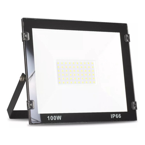 Refletor Led 100w Smd Prova D´água Ip66 Holofote 6500k Branco Frio | Shopee Brasil